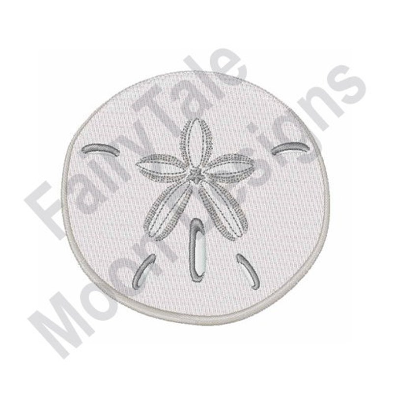 Sand Dollar Embroidery - Etsy