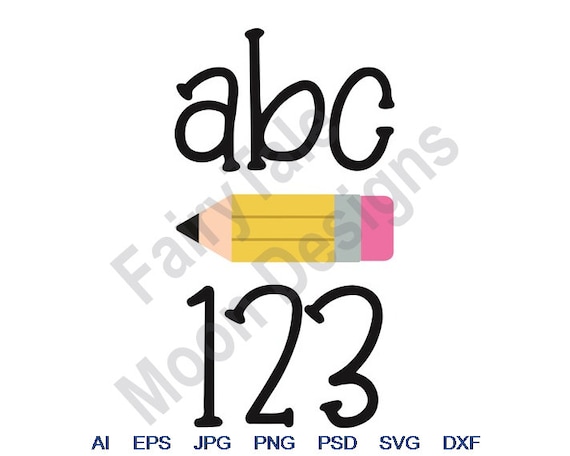 123 Vector Clipart