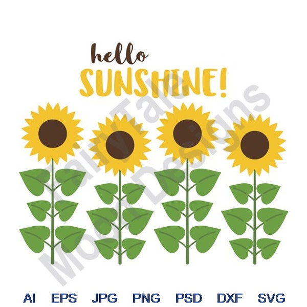 Sunshine Border Clipart - Etsy