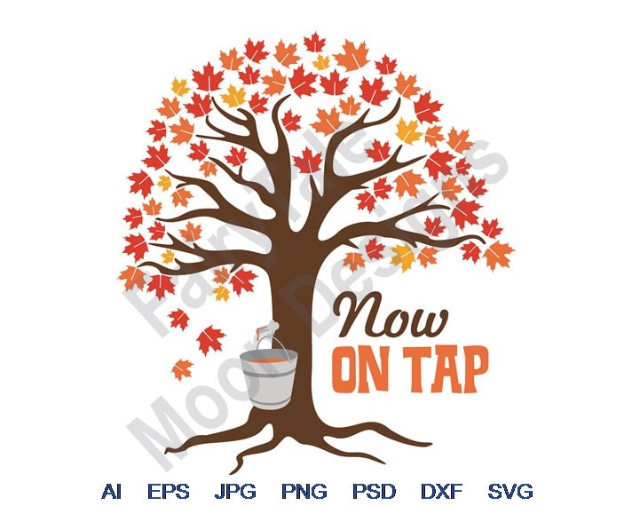 Now on Tap - Svg, Dxf, Eps, Png, Jpg, Vector Art, Clipart, Cut File ...