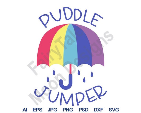 Puddle Jumper Svg Dxf Eps Png Jpg Vector Art Clipart - Etsy