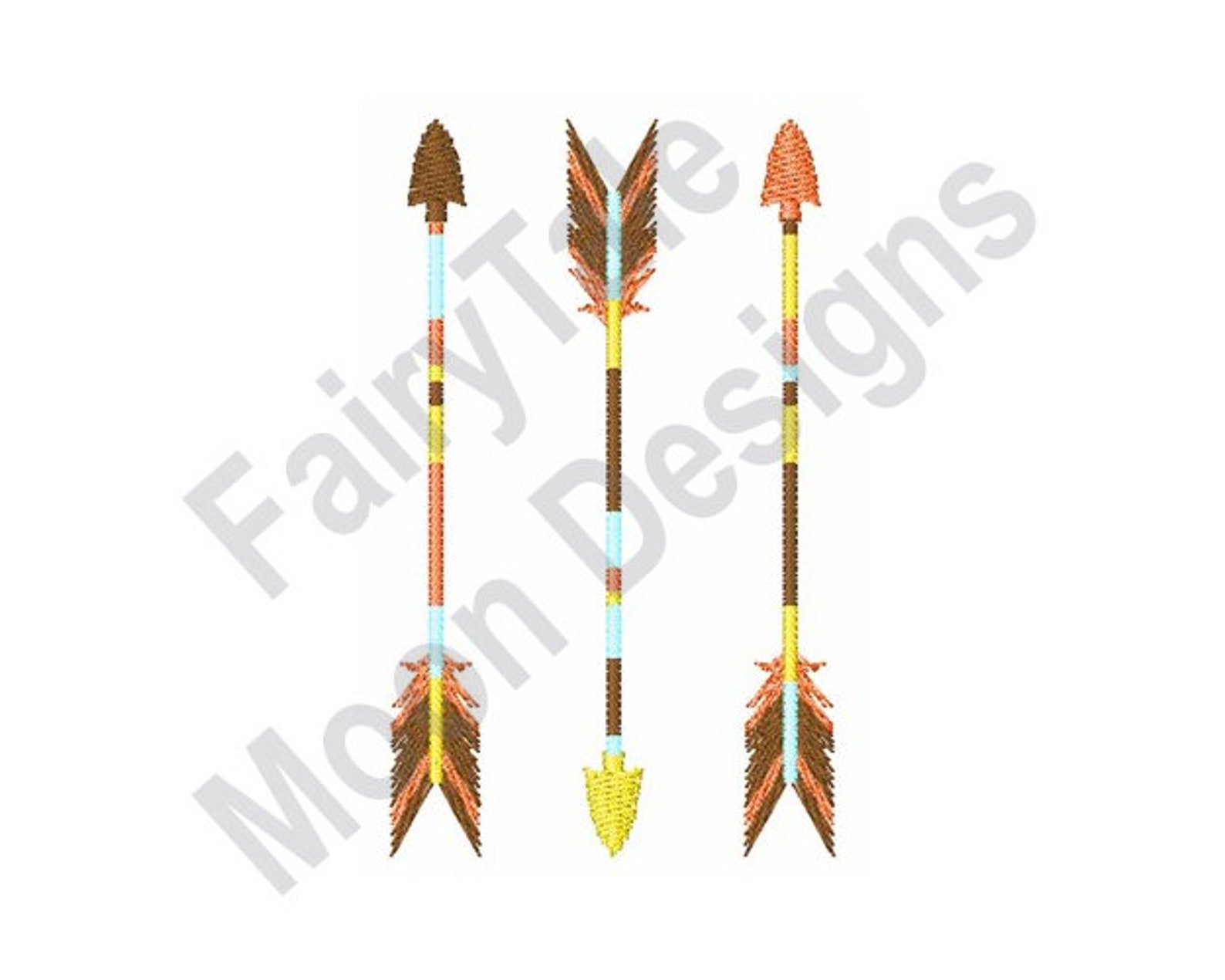 Indian Arrows - Machine Embroidery Design - Etsy
