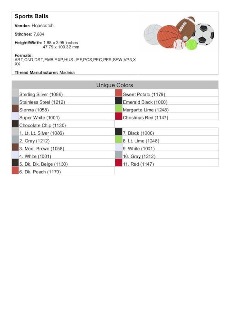 Sports Balls Machine Embroidery Design Football Embroidery - Etsy