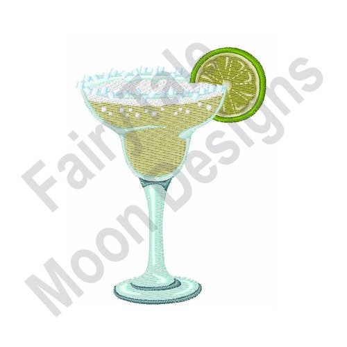 Margarita Cocktail Machine Embroidery Design Party Drink - Etsy
