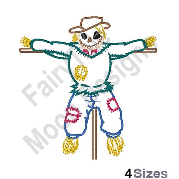 Scarecrow Embroidery - Etsy