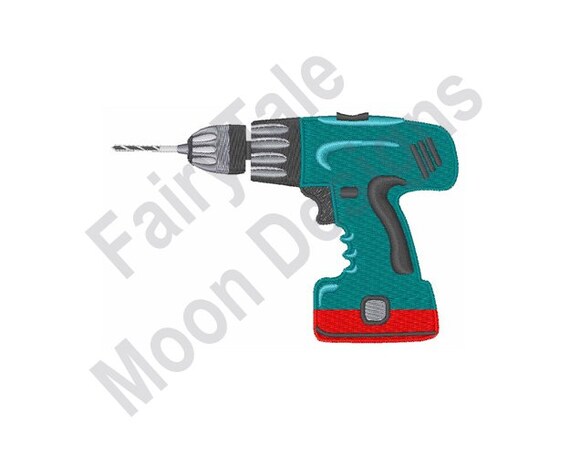 Power Drill Machine Embroidery Design Electric Drill | Etsy