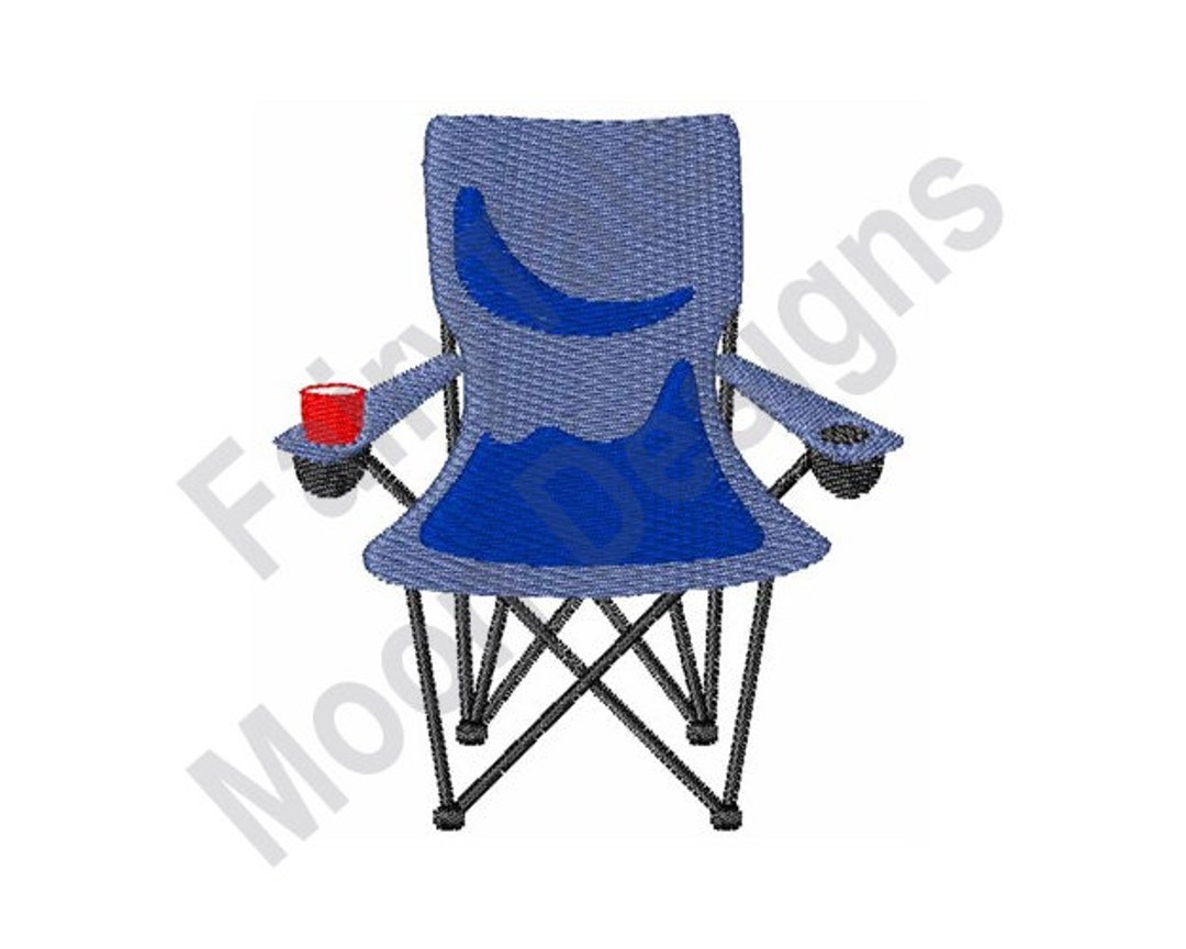 Camping Chair - Machine Embroidery Design, Folding Camping Chair Design ...