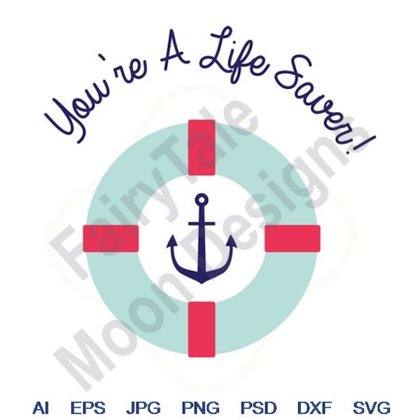 Lifesaver Svg - Etsy
