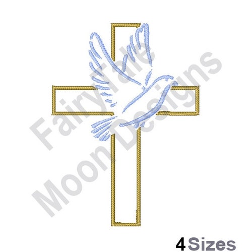 Holy Spirit Dove Machine Embroidery Design - Etsy