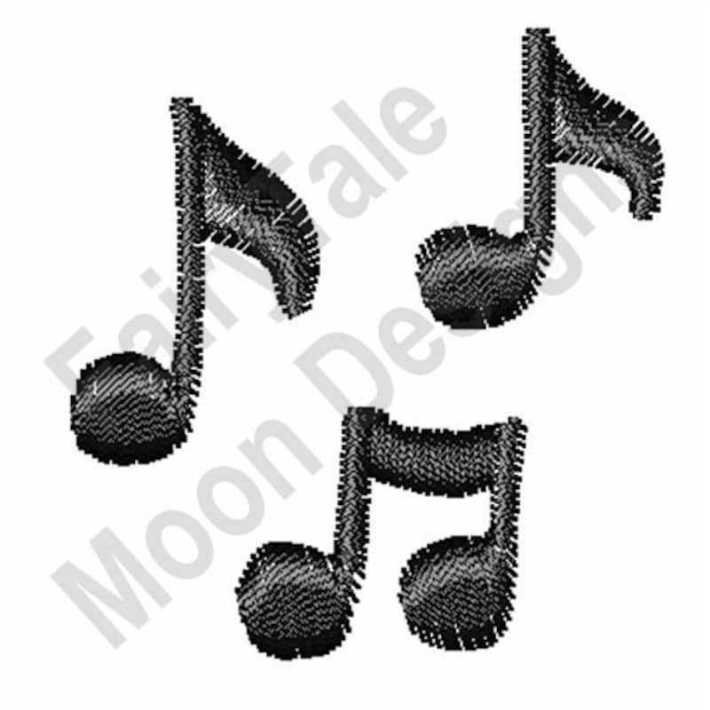 Music Note Flowers - Etsy