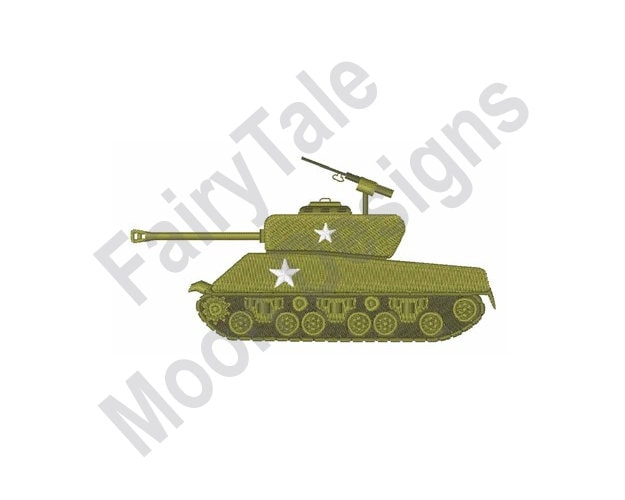 Battle Tank - Machine Embroidery Design, Military Tank Embroidery ...