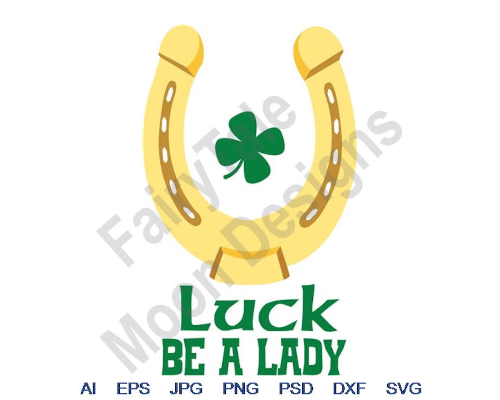 Luck Be A Lady Svg Dxf Eps Png Jpg Vector Art Clipart - Etsy