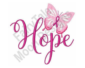 Awareness Ribbon Machine Embroidery Design Breast Cancer | Etsy