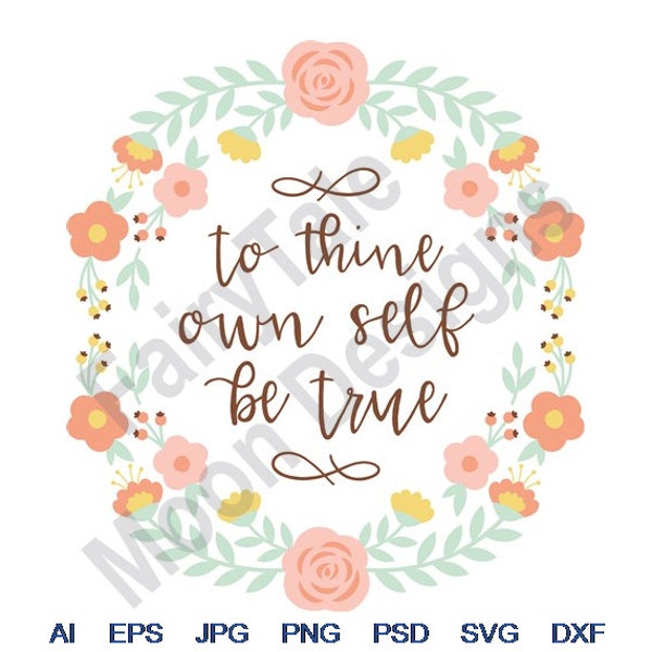 To Thine Own Self - Etsy