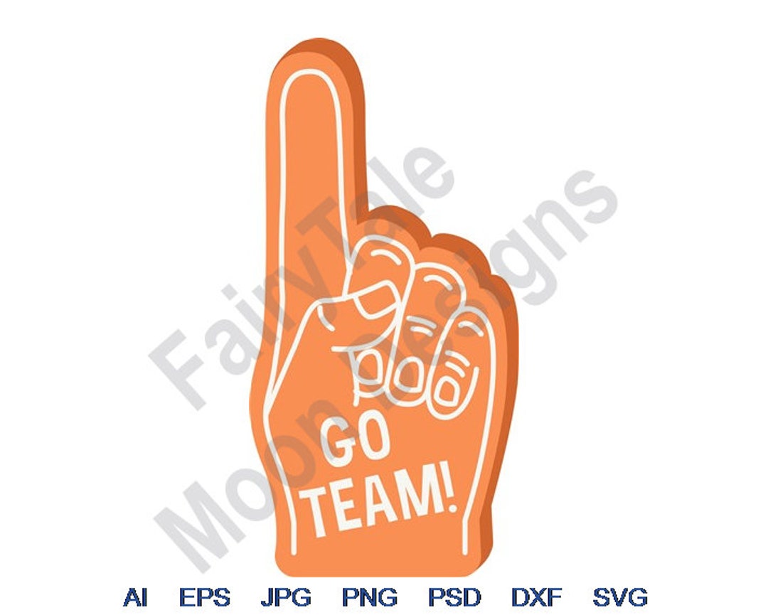 Go Team - Svg, Dxf, Eps, Png, Jpg, Vector Art, Clipart, Cut File, Foam ...
