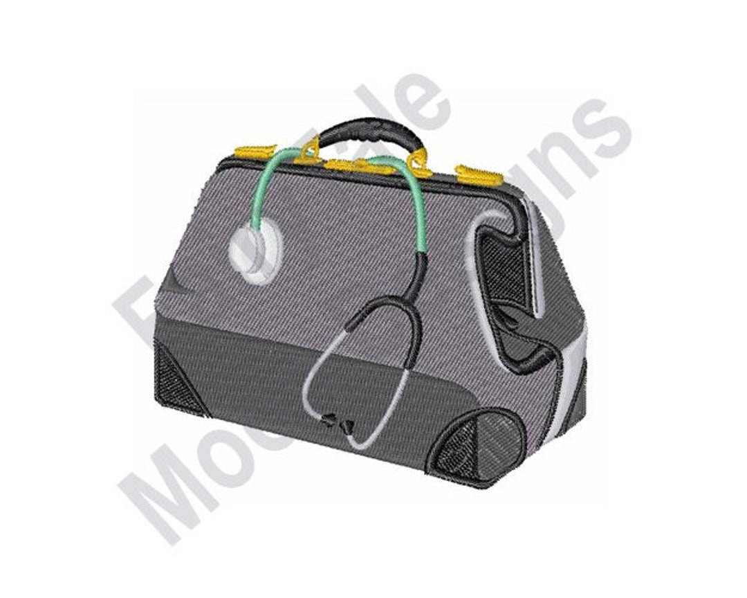 Doctor's Bag - Machine Embroidery Design, Physician Bag Embroidery ...