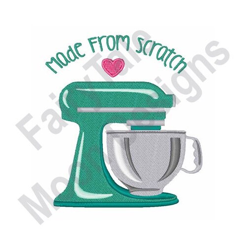 Stand Mixer Machine Embroidery Design Kitchen Stand Mixer - Etsy