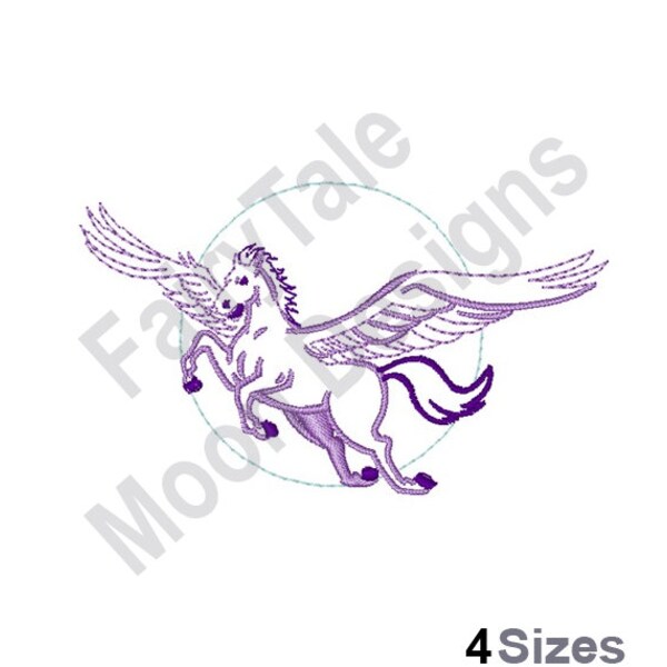 Pegasus Embroidery - Etsy