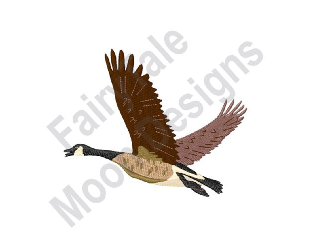 Canadian Goose - Machine Embroidery Design, Canada Goose Embroidery ...