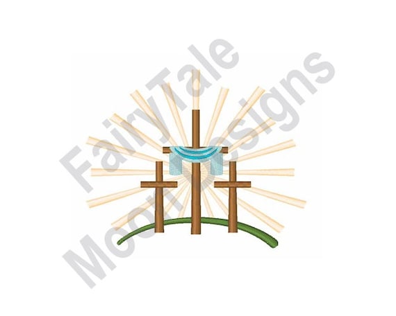Easter Crosses Machine Embroidery Design Christian Cross - Etsy