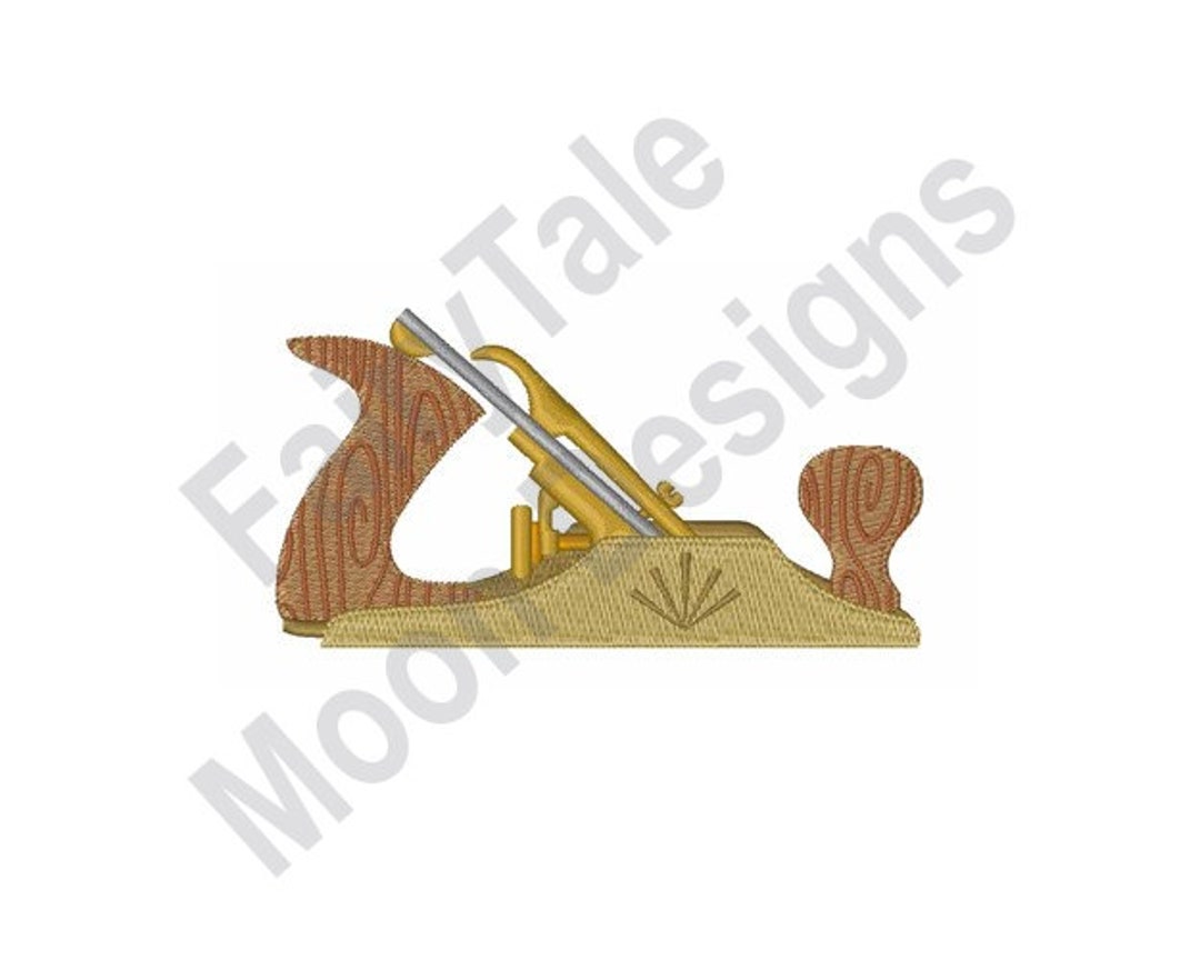 Wood Plane - Machine Embroidery Design, Woodworking Hand Plane ...