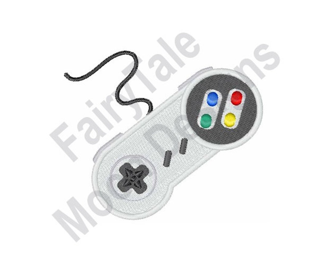 Video Game Controller - Machine Embroidery Design, Gaming Controller ...