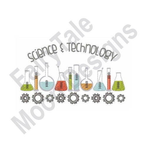 Chemistry Stuff Machine Embroidery Design Science Class - Etsy