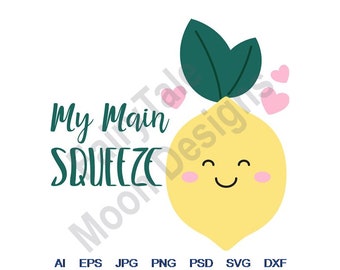 Main Squeeze Clipart - Etsy