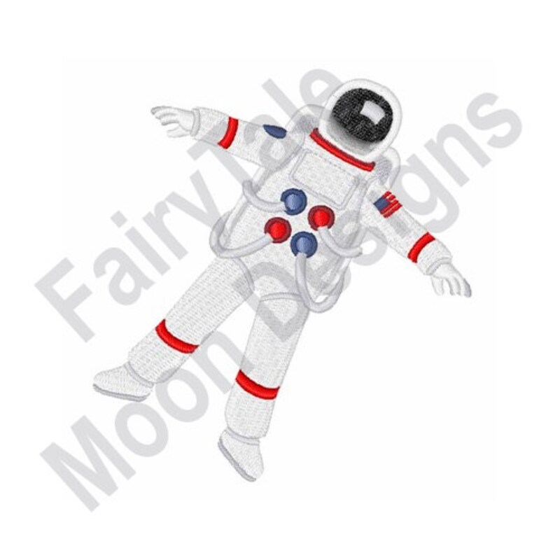 Astronaut Embroidery - Etsy