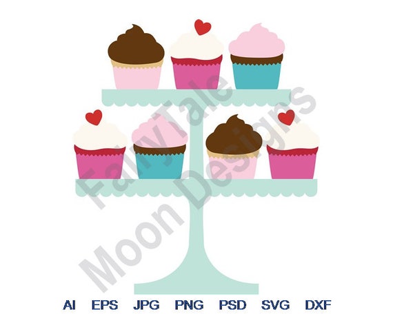 Cupcake Tray Clipart