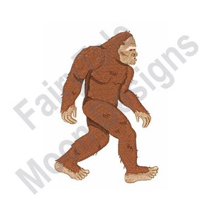 Sasquatch - Machine Embroidery Design, Bigfoot Embroidery Pattern ...