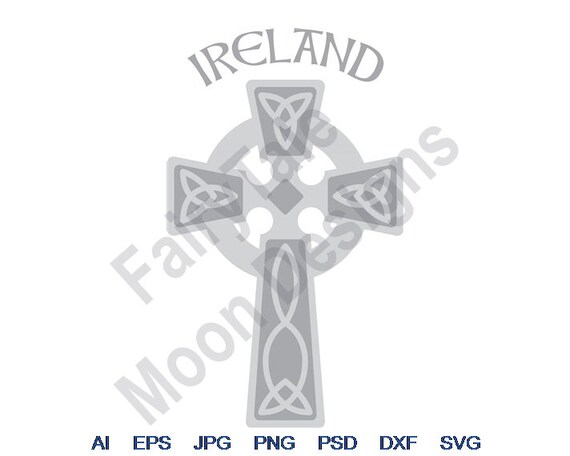 Ireland Svg Dxf Eps Png Jpg Vector Art Clipart Cut | Etsy