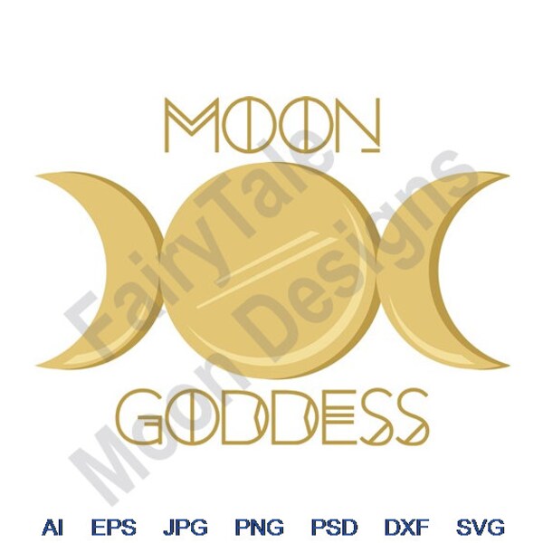 Triple Goddess Svg - Etsy