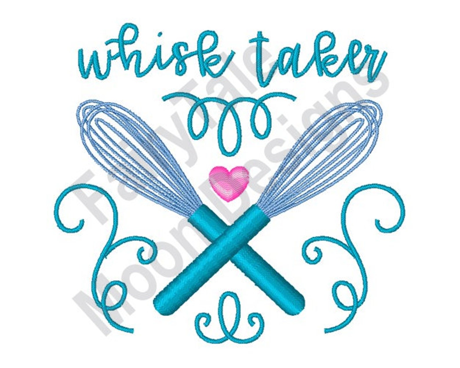 Whisk Taker Machine Embroidery Design Cooking Utensil - Etsy