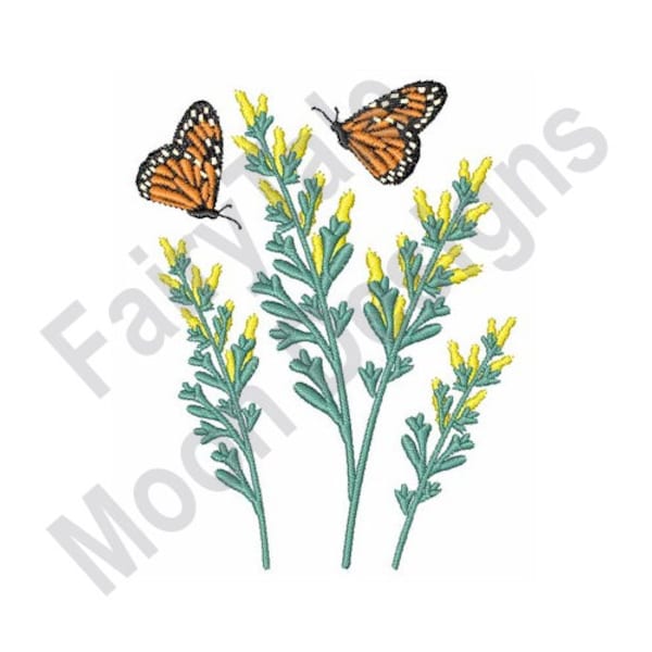Butterfly Embroidery - Etsy