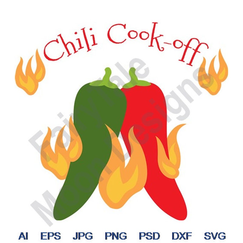 Chili Cook off Svg - Etsy