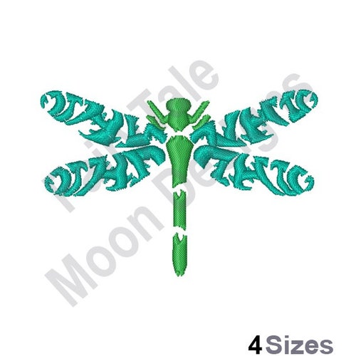 Machine Embroidery Design Dragonfly - Etsy
