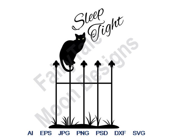 Sleep Tight Svg Dxf Eps Png Jpg Vector Art Clipart | Etsy