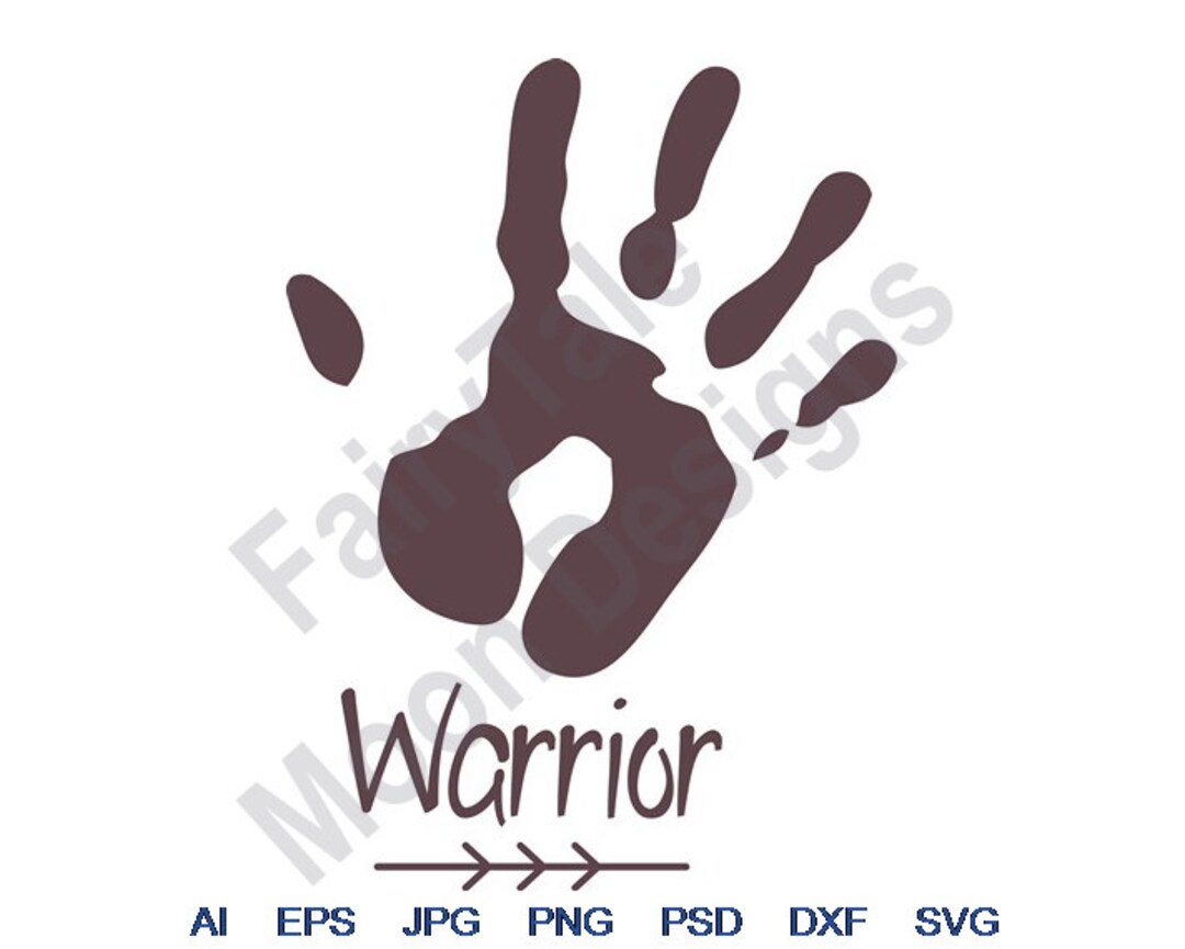 Warrior Hand - Svg, Dxf, Eps, Png, Jpg, Vector Art, Clipart, Cut File ...