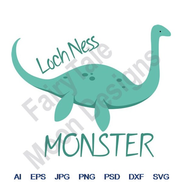 Loch Ness Svg - Etsy