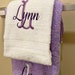 Personalized Bath Towels Embroidered Monogrammed - Etsy