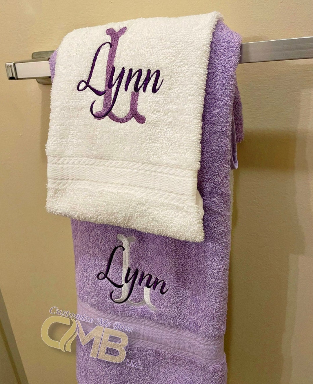 Personalized Bath Towels Embroidered Monogrammed - Etsy