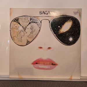 Vintage Saga Worlds Apart Record Album 1981 - Etsy