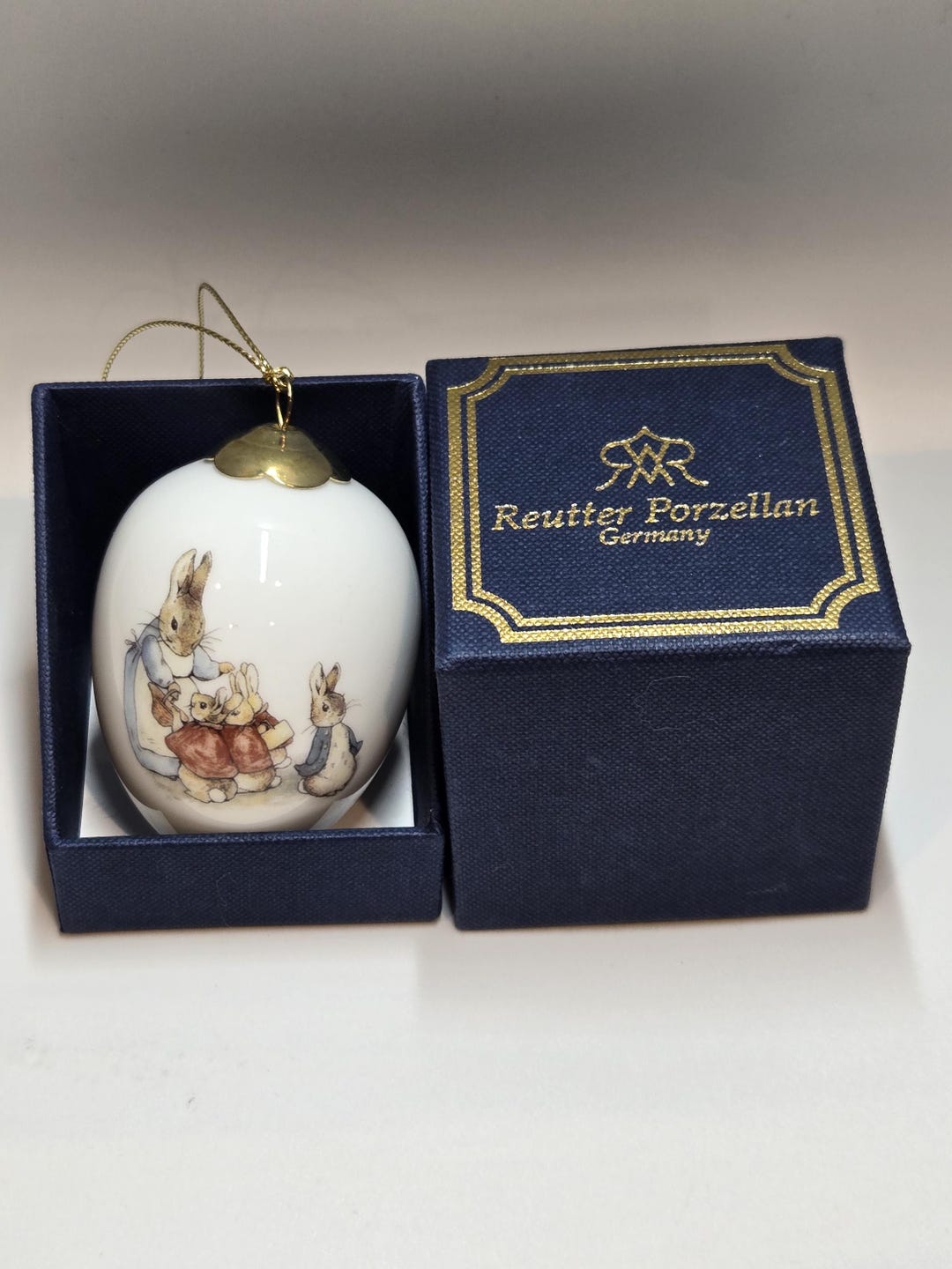 The World of Beatrix Potter Peter Rabbit Ornament Reuters Porzellan ...