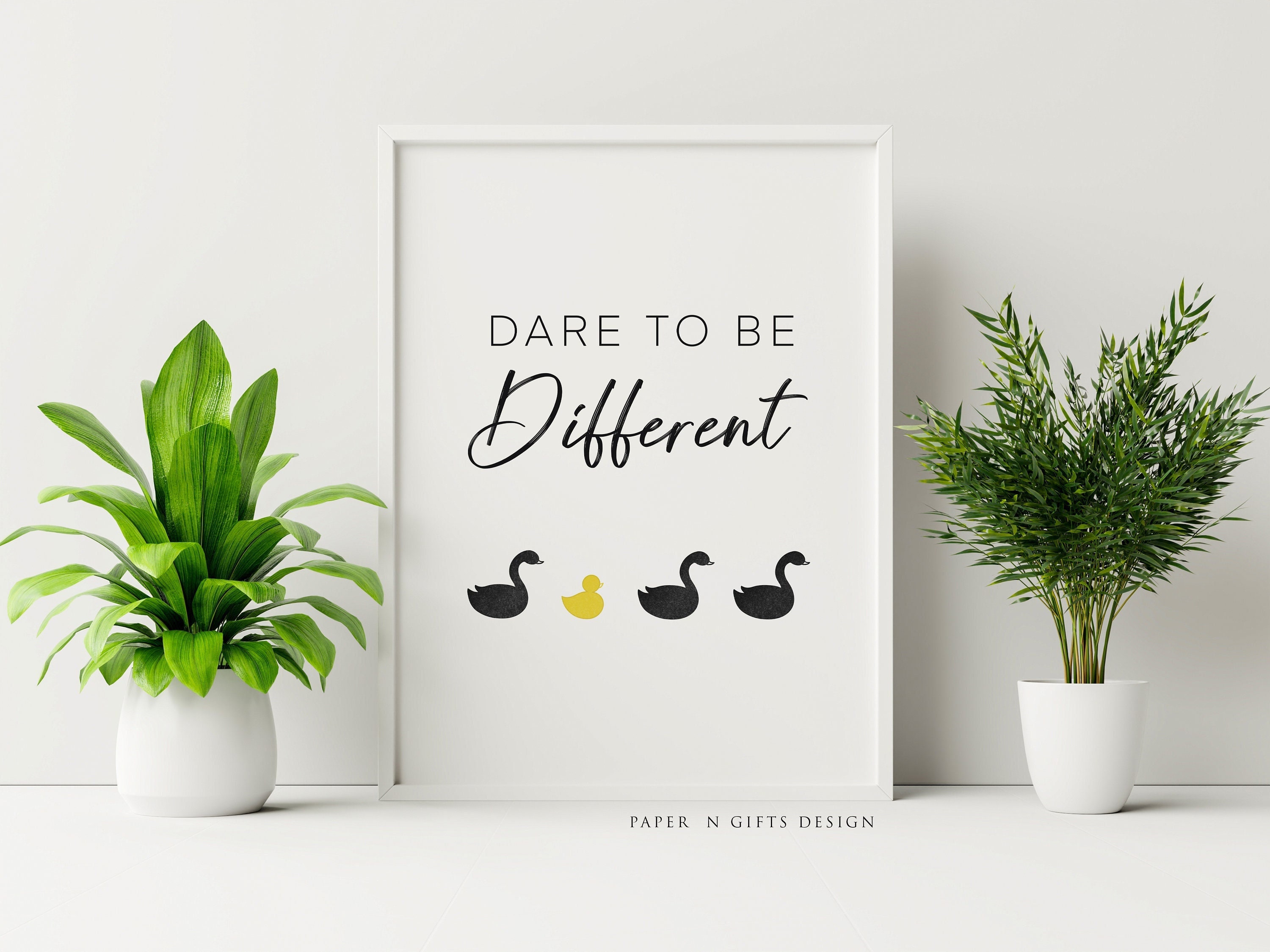 Dare To Be Different Poster