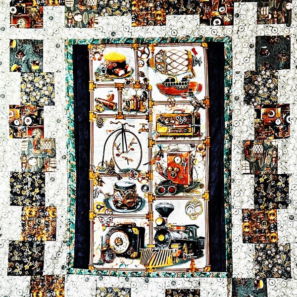 Steampunk Quilt Kit - Etsy