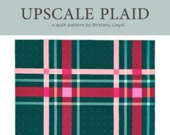 Upscale Plaid Quilt Pattern by Lo & Behold Stitchery - Etsy