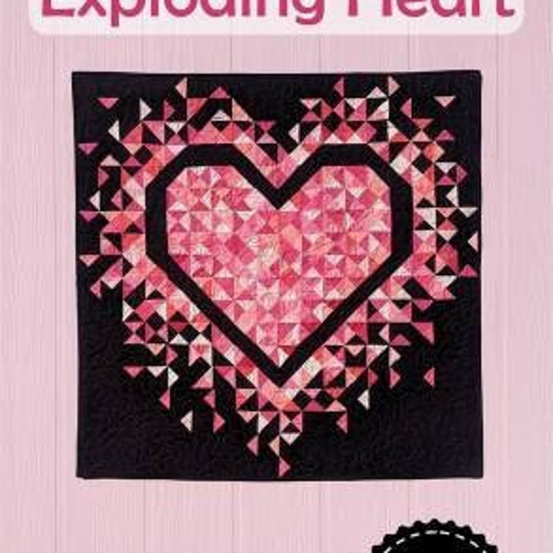 Exploding Heart Quilt Pattern - Etsy