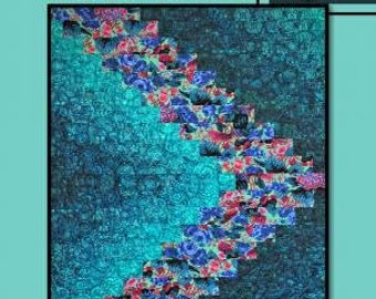 Liberty Quilt Pattern Postcard Pattern Running Doe Quilts Villa Rosa ...