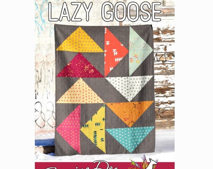 Lazy Goose Quilt Pattern - Postcard Pattern - Orphan Quilt Designs ...